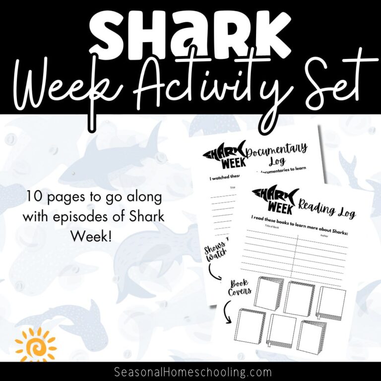 Shark Week Activities | Printable Shark Worksheets & Games