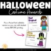 Halloween Costume Awards | Editable Halloween Certificates