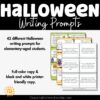 Halloween Writing Prompts | Creative Writing PDF & Google Slides