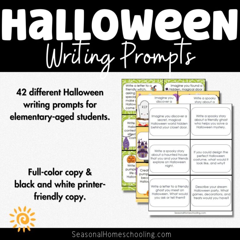 Halloween Writing Prompts | Creative Writing PDF & Google Slides
