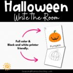 Halloween Write the Room