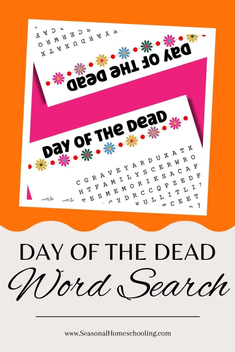 FREE Day of the Dead Word Search
