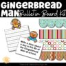Gingerbread Bulletin Board Kit – Christmas Writing Prompts & Borders ...