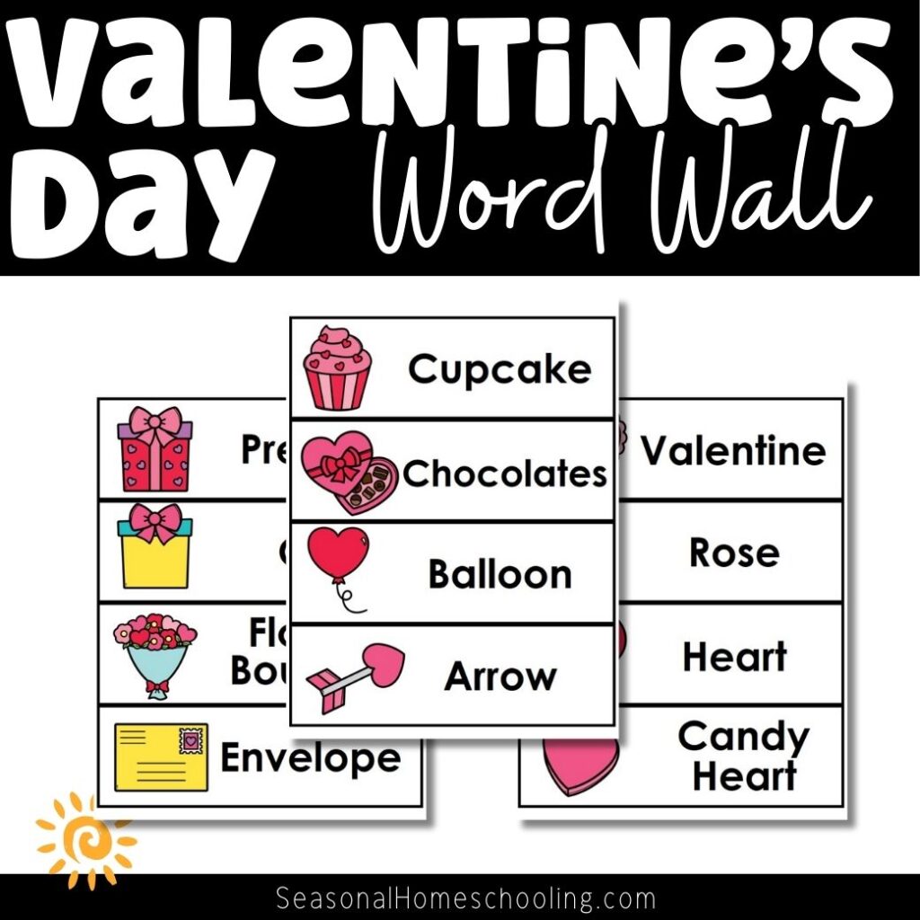 Valentine's Day Word Wall