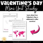 Valentine's Day Mini Unit Study