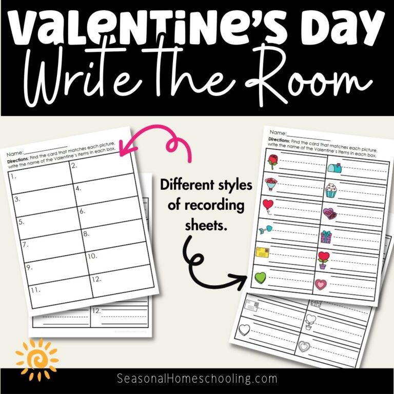 Valentine's Day Write the Room | Engaging Classroom Activity for ...