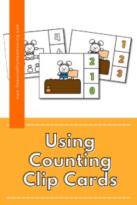 Using Counting Clip Cards
