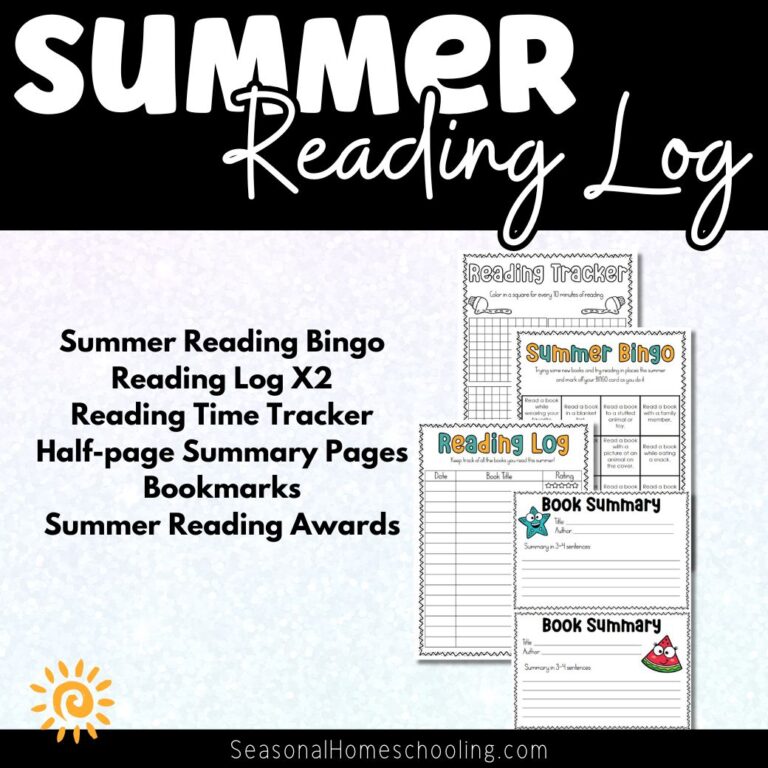 Summer Reading Log