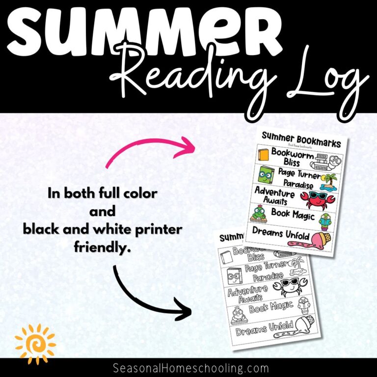 Summer Reading Log & Activities | Summer Reading Challenge | Printable ...