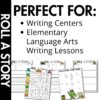 Halloween Roll A Story | Story Elements Graphic Organizer