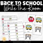 Back to School Write the Room