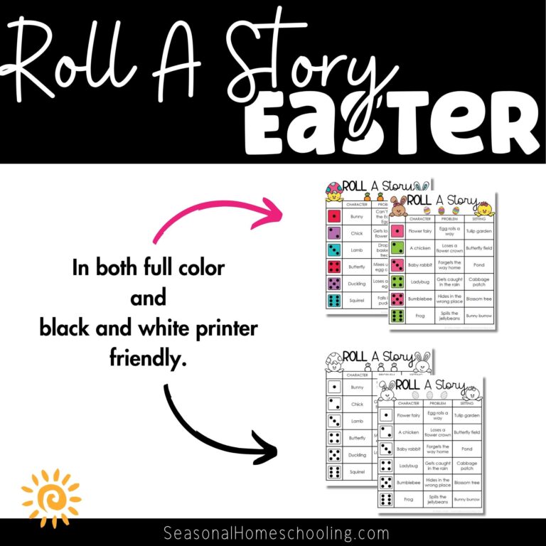 Make Easter Writing Fun with the Easter Roll A Story Activity Pack