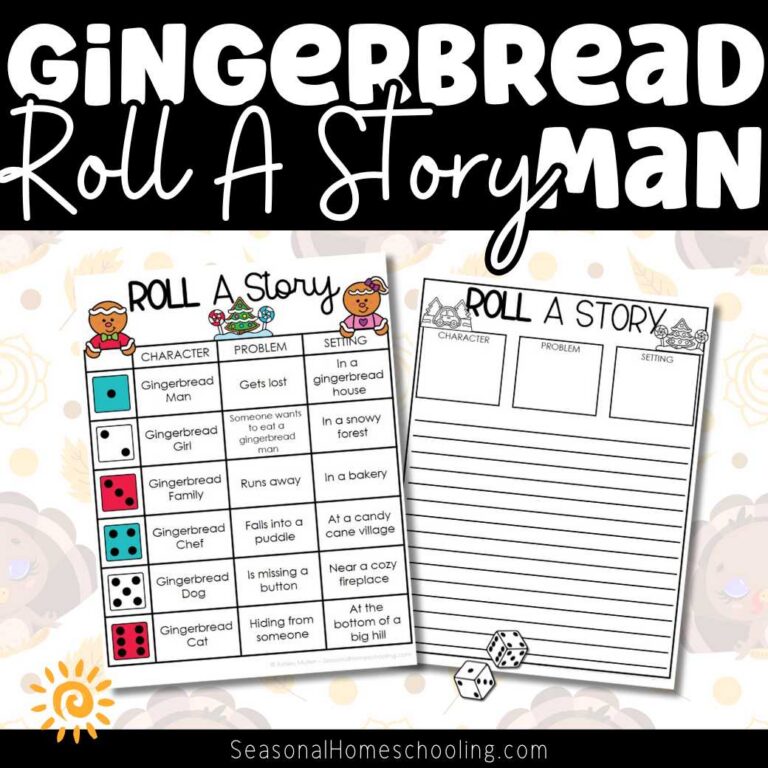 Gingerbread Man Roll A Story