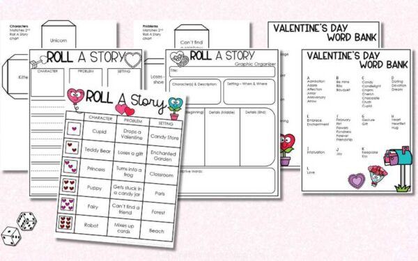 Valentine's Day Story Writing Game