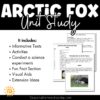 Arctic Fox Unit Study