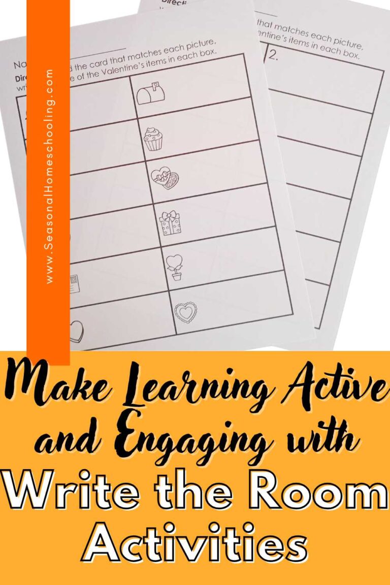 Make Learning Active and Engaging with Write the Room Activities