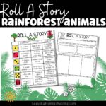Rainforest Animals Roll A Story | Creative Writing Activity
