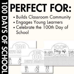 100th Day of School Crowns – Fun, Easy, Printable Craft