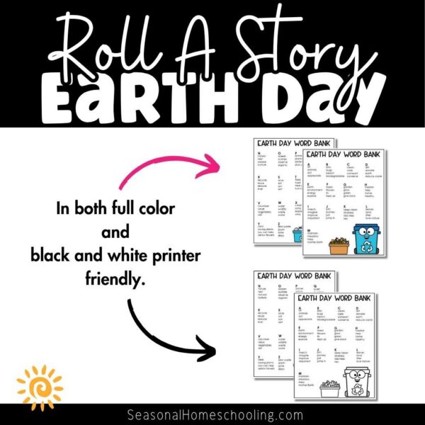 Earth Day Roll A Story | Creative Writing Activity for Grades 1–4