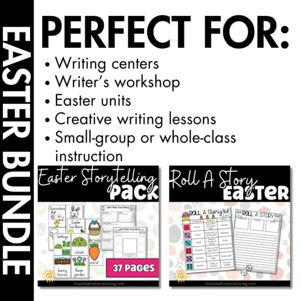 Easter Writing Bundle | Roll A Story & Storytelling Pack